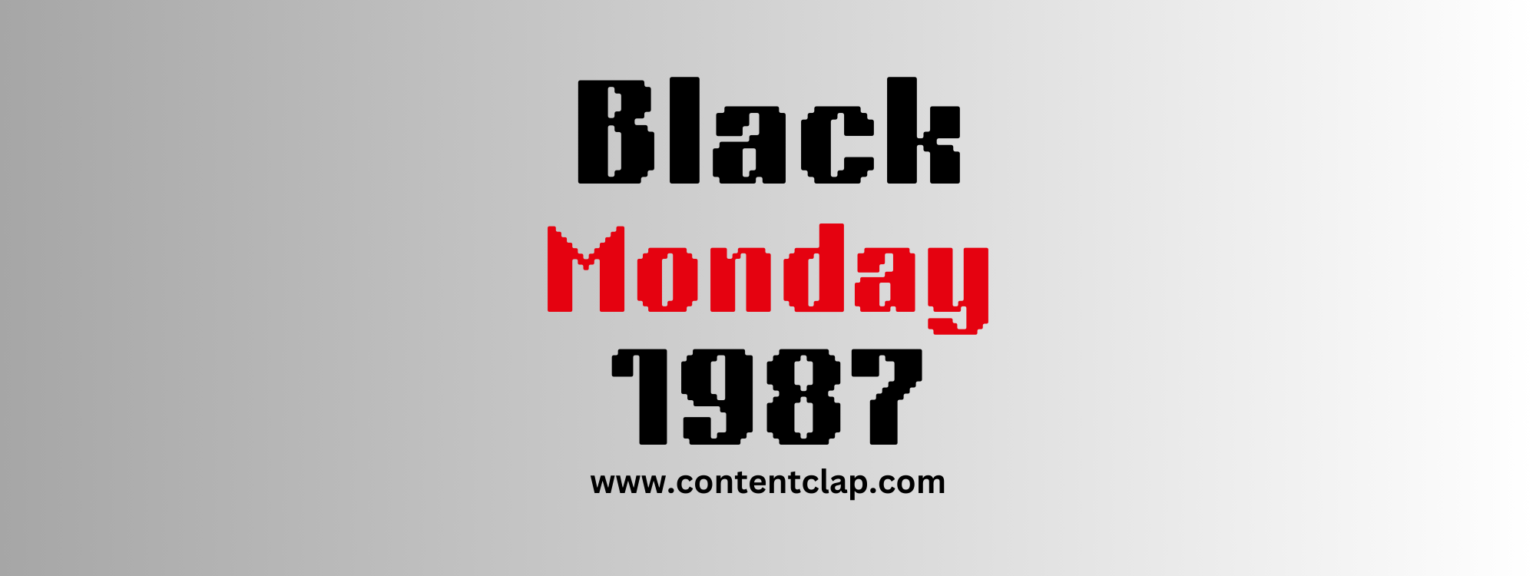 Black Monday (1987): The Day Wall Street Tumbled - CONTENTCLAP